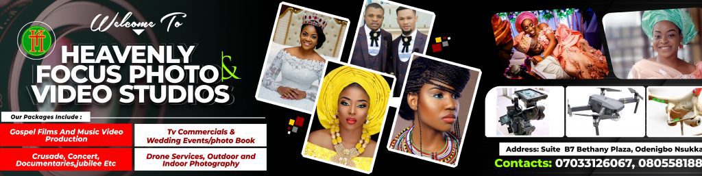 HEAVENLY FOCUS STUDIOS, NSUKKA, ENUGU STATE • Vicilook
