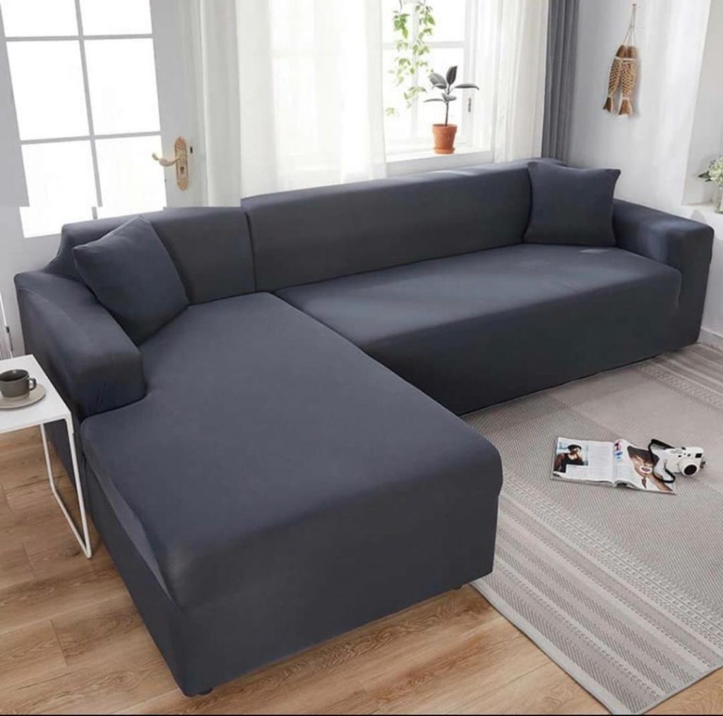 ‘L’ SHAPED SOFA CLOTH COVER • Vicilook